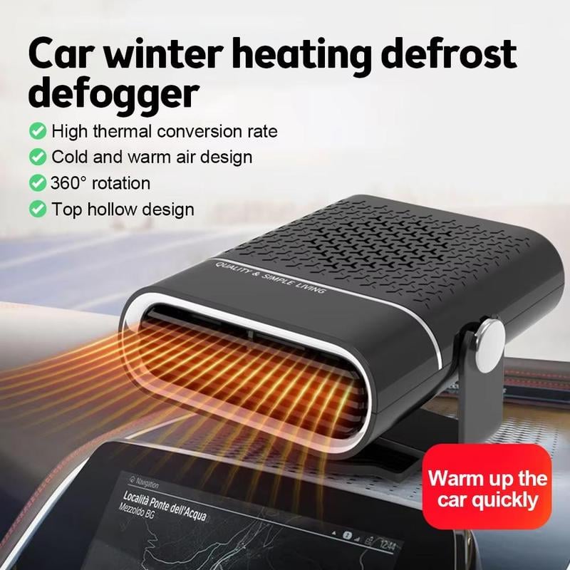 💥LAST DAY 49% OFF-🔥Car Heater Portable Electric Heating Fan Defogger ...